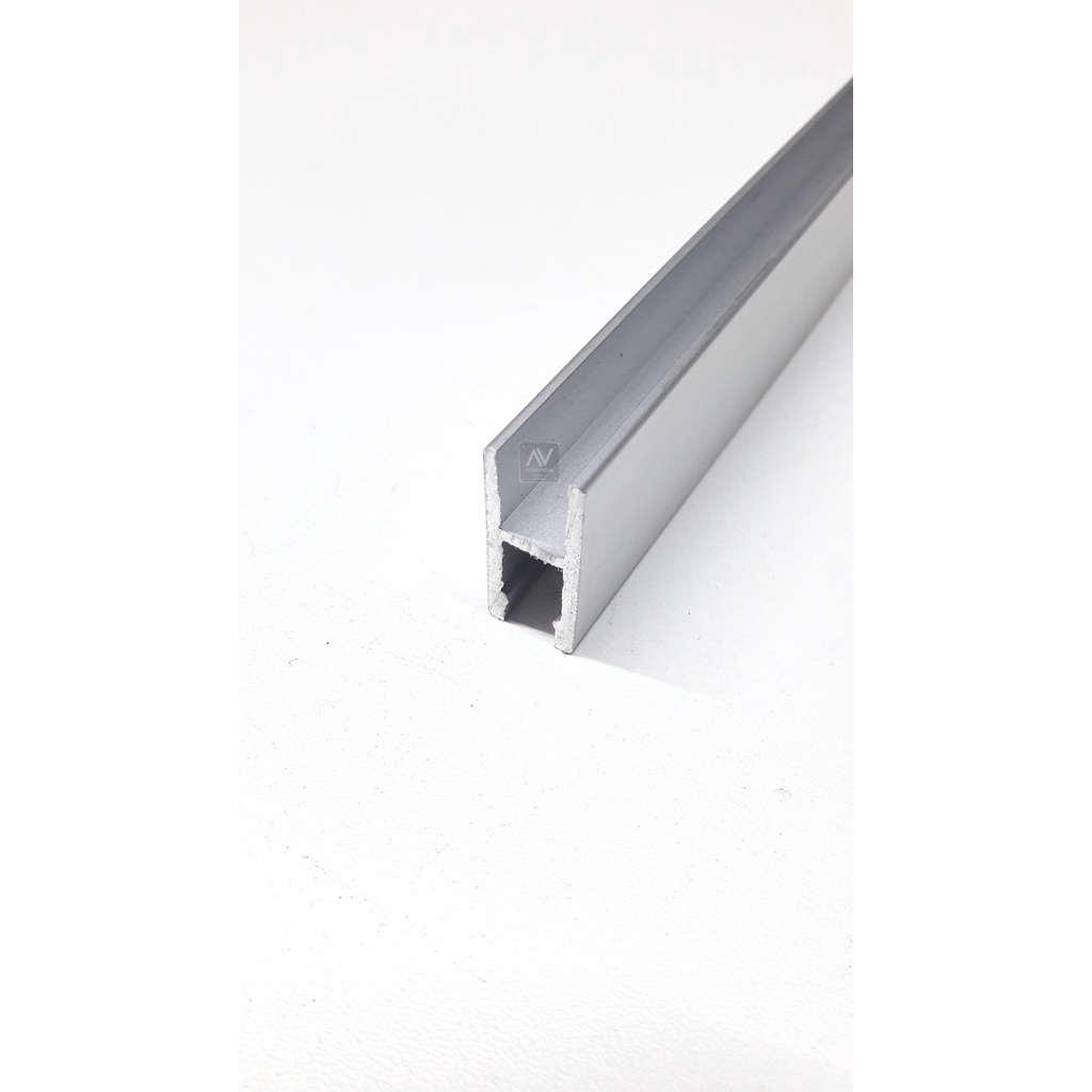 H perfil de vitrine 6mm em alumínio fosco c/ 70cm | Shopee Brasil