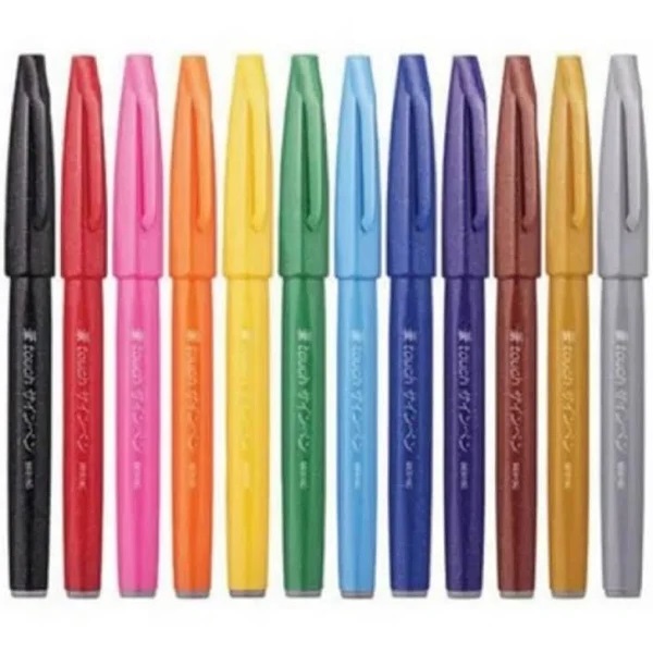 Brush Sing Pen Pentel | Shopee Brasil
