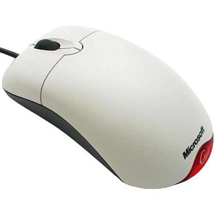 Mouse MICROSOFT Wheel Mouse Optical PS2/USB (D66-00068) | Shopee Brasil