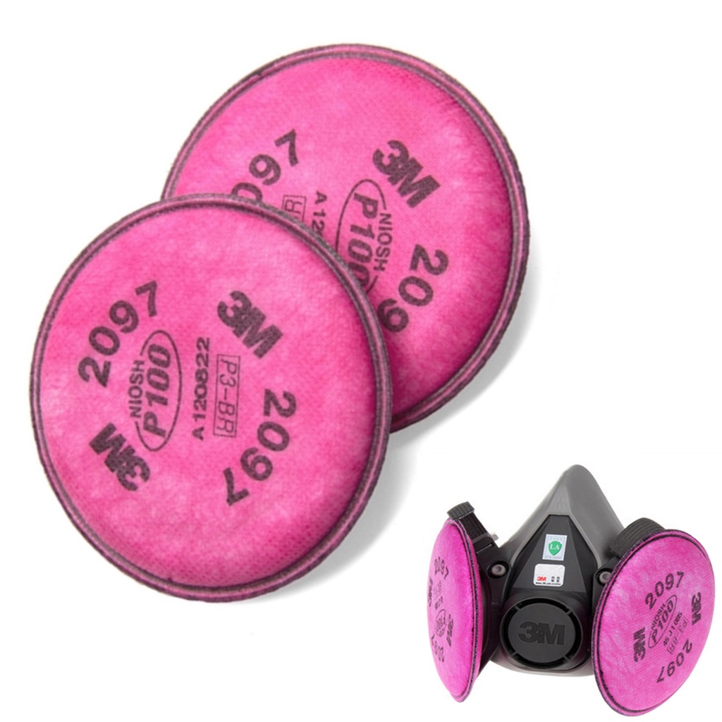 Filtro 3M 2097 Composto de Carvão Ativado para Máscaras 6200/6800 ...