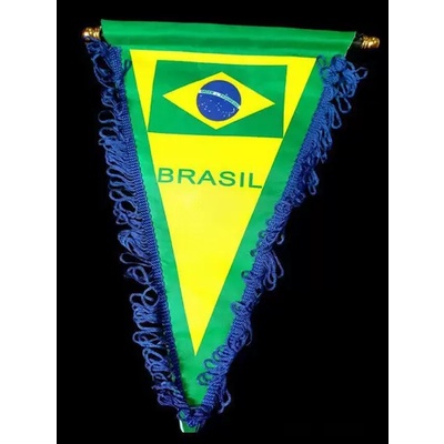 Bandeira Flamula triangular Brasil | Shopee Brasil