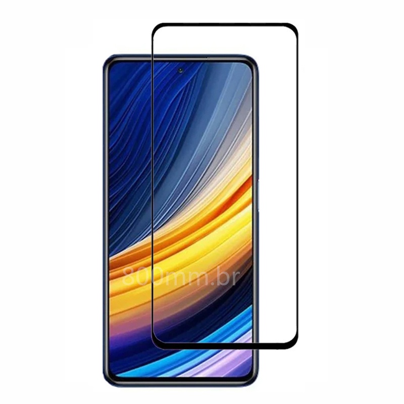 Película Protetora De Vidro e Câmera 9D 2 Em 1 Para Xiaomi POCO F6 Pro ...