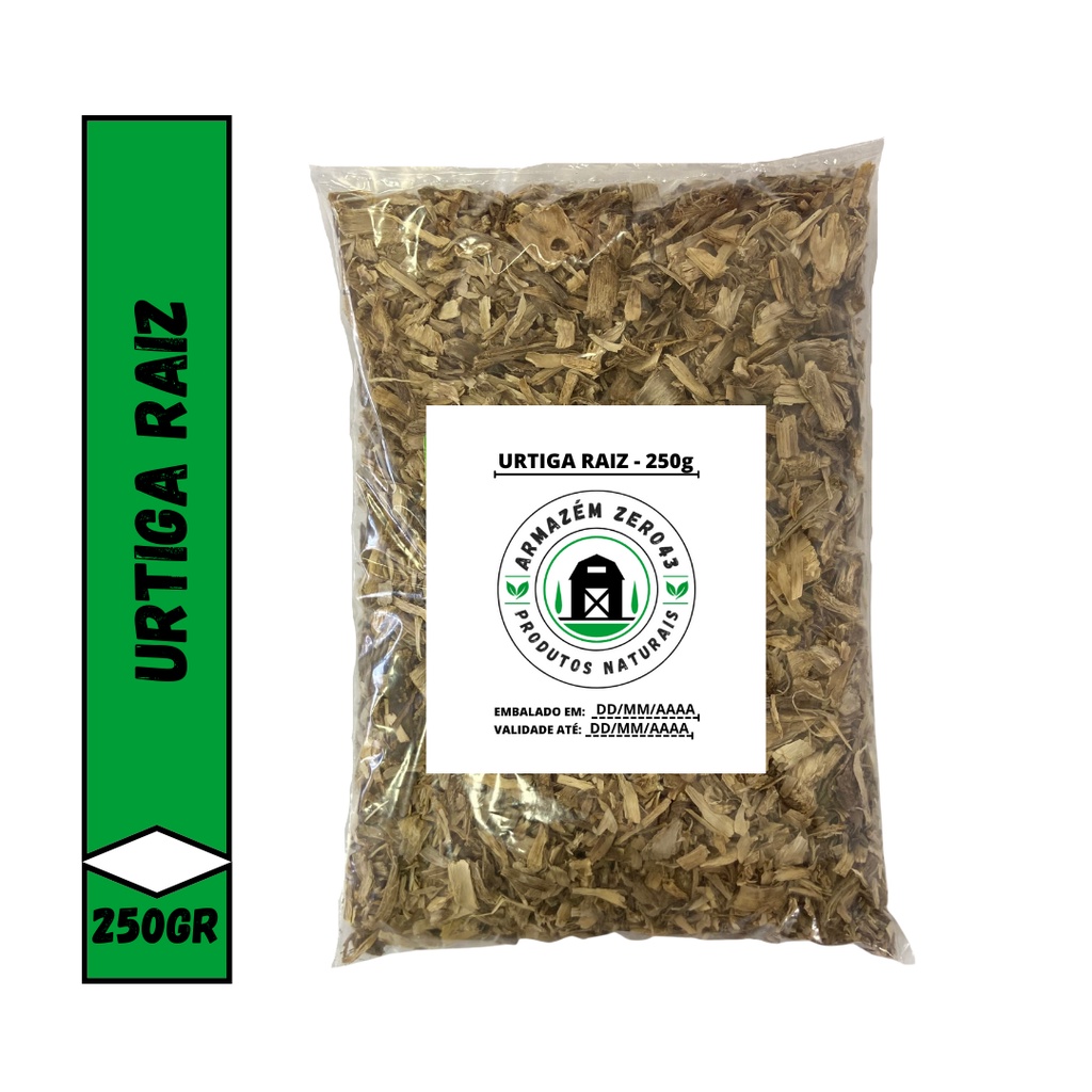 Urtiga Raiz seca para chá ervas 250gr | Shopee Brasil