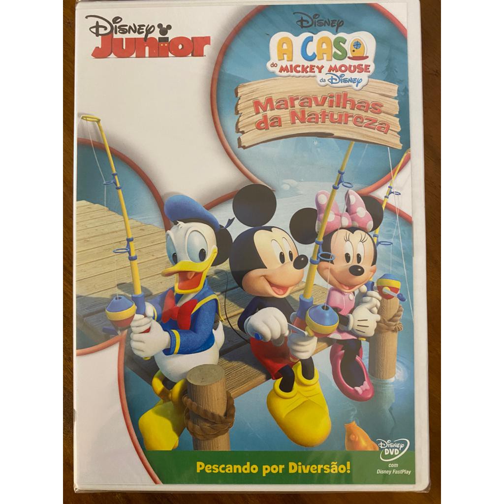 DVD A Casa Do Mickey Mouse: Maravilhas Da Natureza - Lacrado - Disney ...