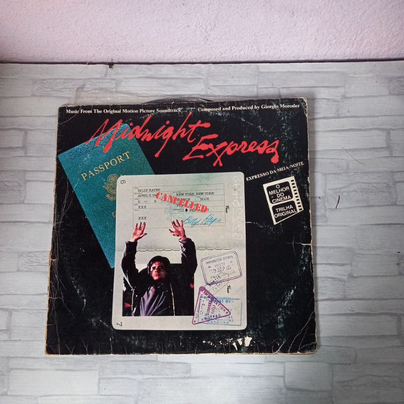Lp midnight express (Expresso da meia-Noite) Trilha sonora original do ...