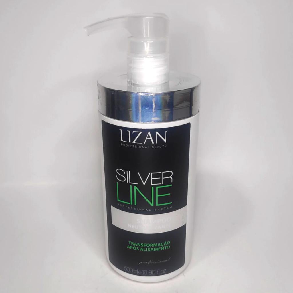 SHAMPOO NEUTRALIZANTE SILVER LINE 500ML | Shopee Brasil