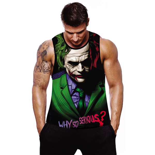 Camiseta Regata - Coringa why so Serious | Shopee Brasil
