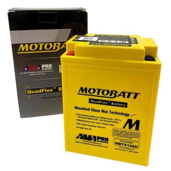 Bateria Motobatt MBTX14AU para SUZUKI GSX 1100 F Katana Selada pronta ...