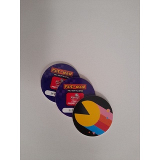 Tazos Elma Chips 40 anos Pac-Man 3und. | Shopee Brasil