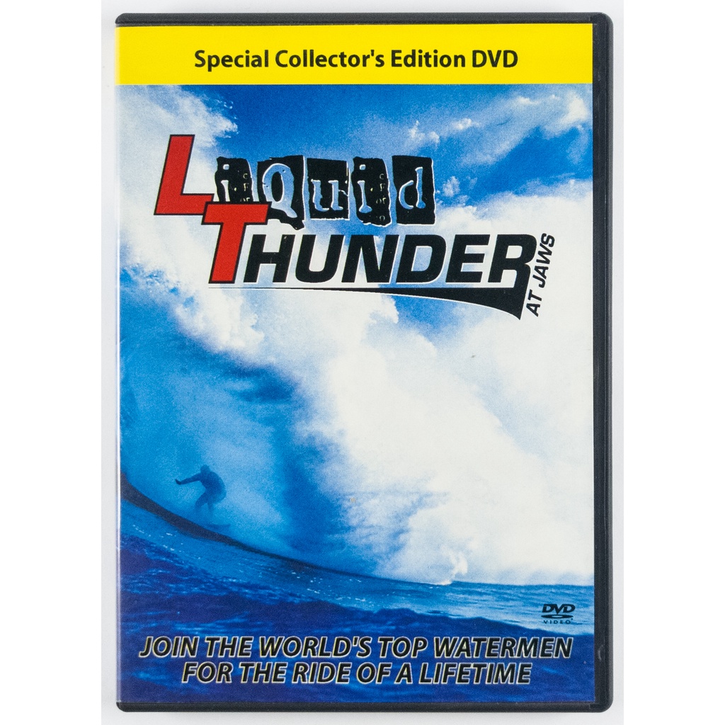 DVD Liquid Thunder at Jaws Special Collector's Edition | Shopee Brasil