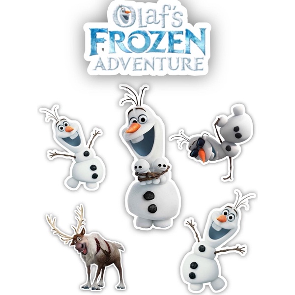Topo de bolo topper temático festa Olaf’s Frozen | Shopee Brasil