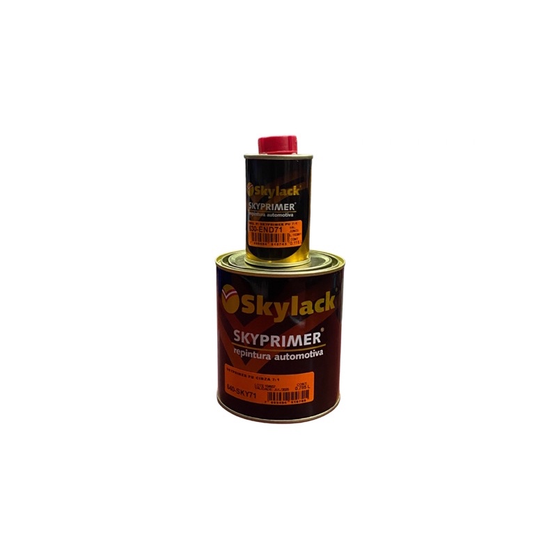 Primer p.u Skylack 7:1 c/ catalizador 900ml | Shopee Brasil