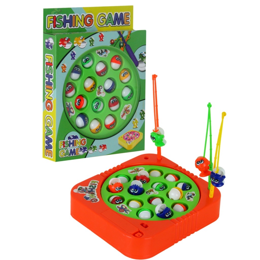 Brinquedo Infantil Jogo de Pescar Pega Peixe Pesca Maluca | Shopee Brasil
