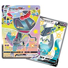 Cartas Dragapult V Shiny e Dragapult Vmax Shiny | Shopee Brasil