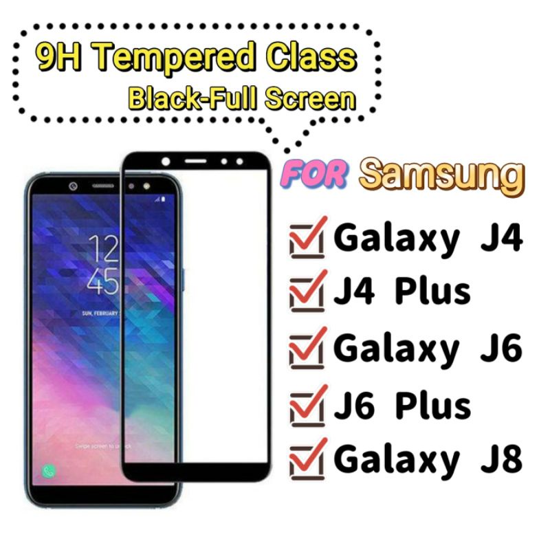 Película Vidro Temperado 3D/9D Samsung Galaxy J4 Core J4Plus J4Core J6 Plus J6Plus J8 J4+ J6 ...