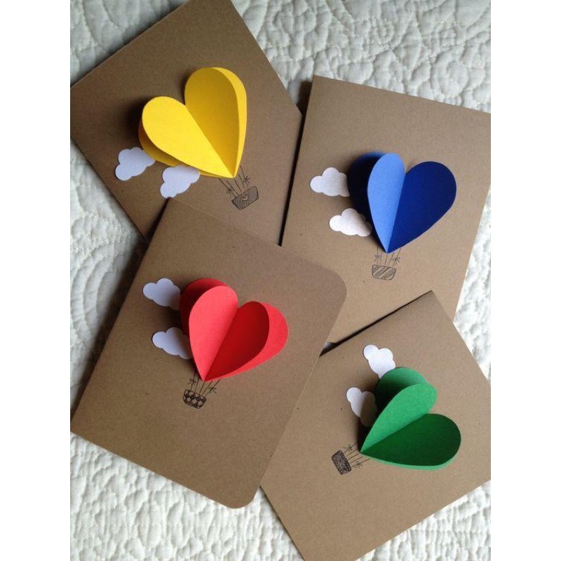 10 Cartão Artesanal Para Presentes, Dia das mães | Shopee Brasil