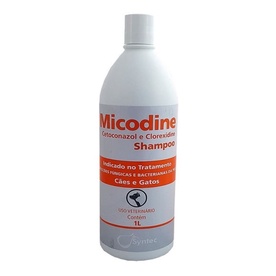 Micodine 500ml - Shampoo Antifúngico e Antibacteriano | Shopee Brasil
