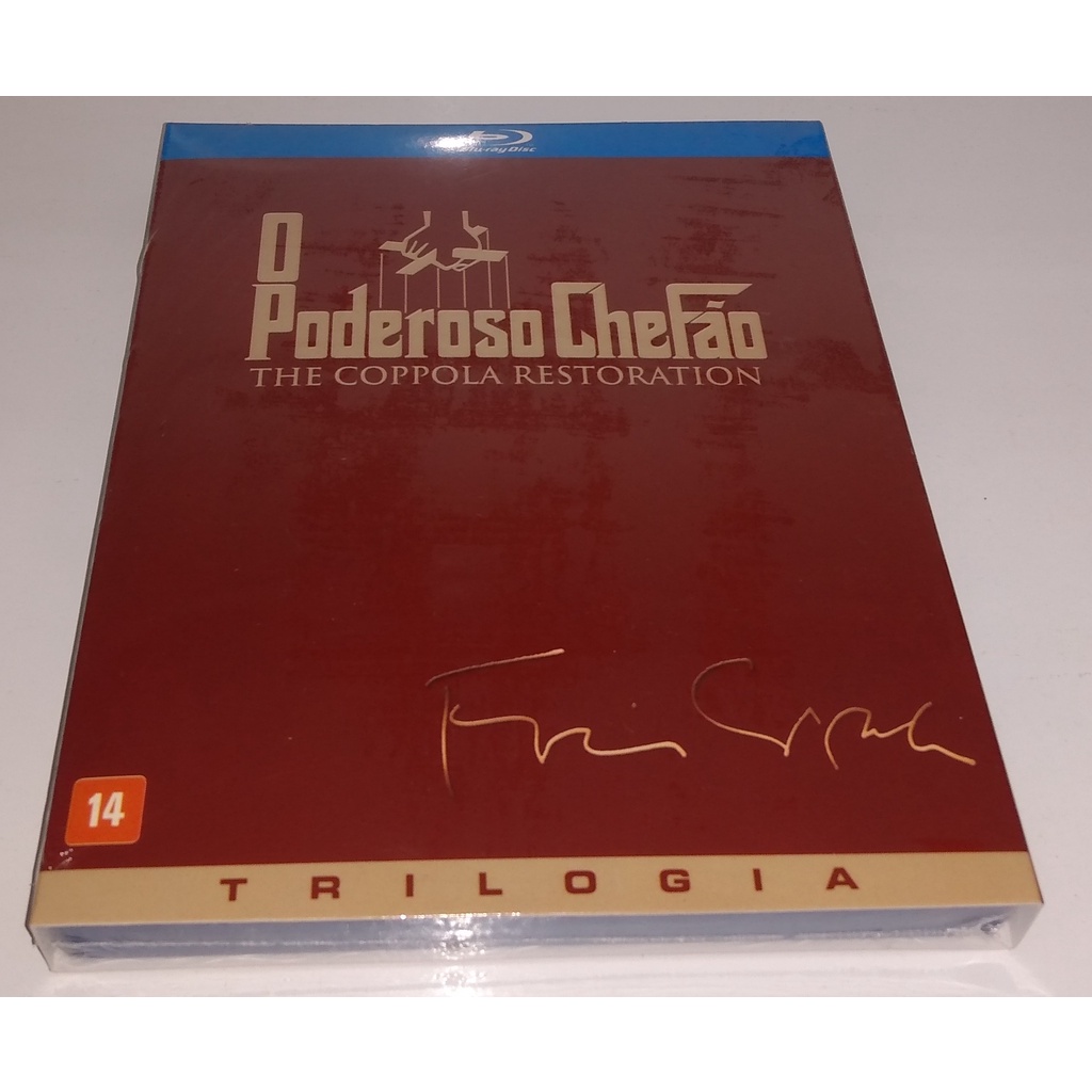 Blu-ray Trilogia - O Poderoso Chefão (lacrado) | Shopee Brasil