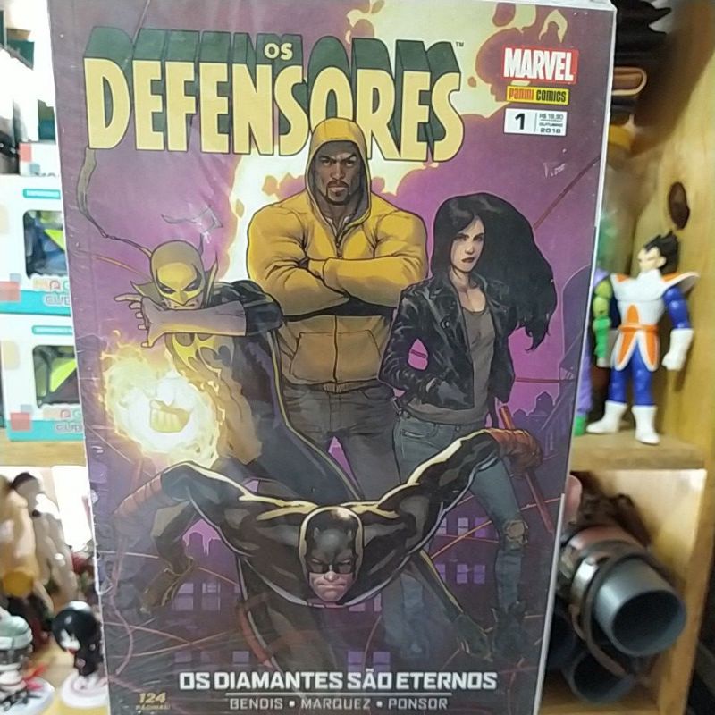 Os Defensores Edição 1 HQ Marvel Panini | Shopee Brasil