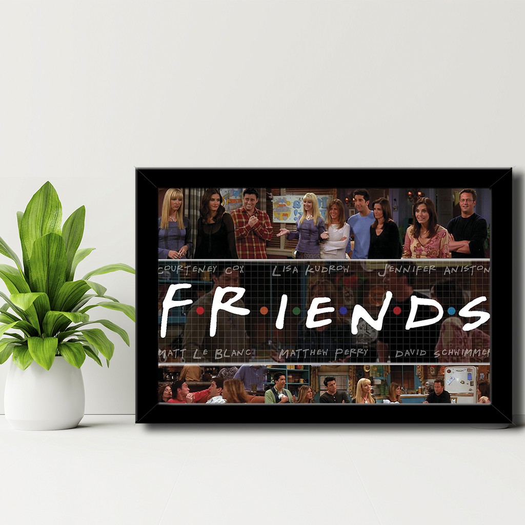 Quadro Friends 33x23cm - MDF | Shopee Brasil