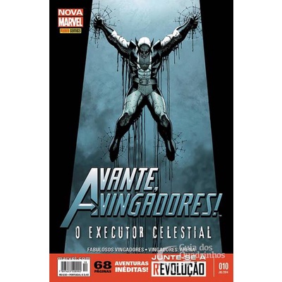 Avante, Vingadores n°10 O Executor Celestial (capa c/ avaria | Shopee ...