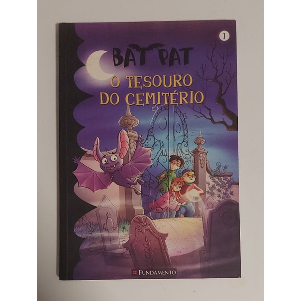 livro Bat Pat - O Tesouro do Cemitério | Shopee Brasil