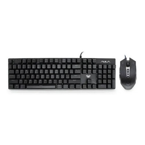 Teclado Mecânico Keyboard Mouse Combo Wind T640 Aula | Shopee Brasil