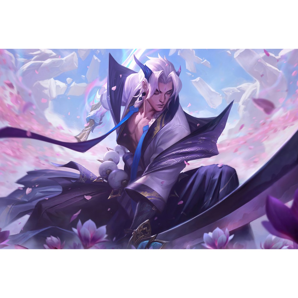 Placa Decorativa Yone League of Legends | Shopee Brasil