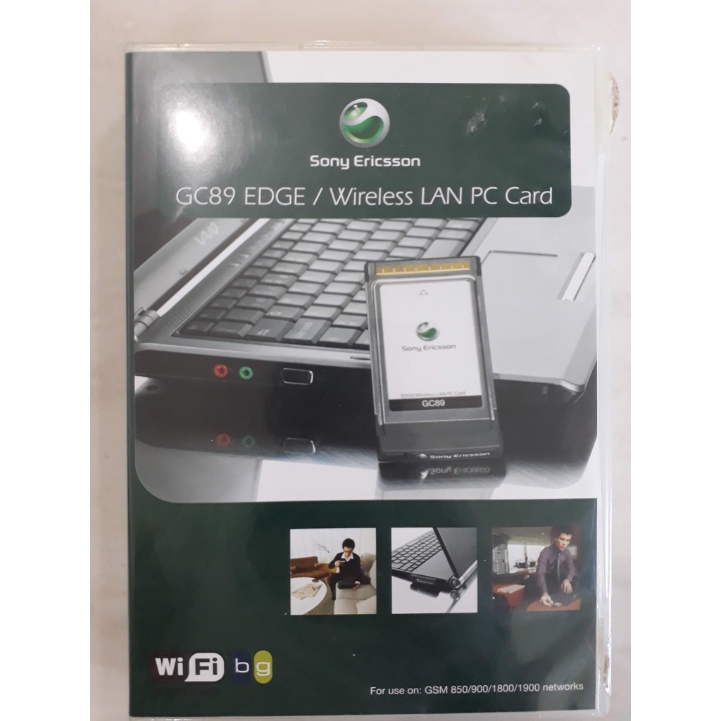 Modem Edge Sony Ericsson Pcmcia GC89 Wireless Lan Pc Card | Shopee Brasil