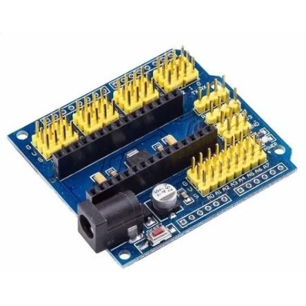 Modulo Shield Adaptador Base Para Expansão Arduino Nano V3.0 Arduíno e ...