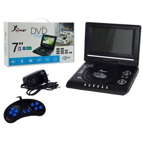 DVD Portatil Tela 7 Polegadas KP-D113 - Knup | Shopee Brasil
