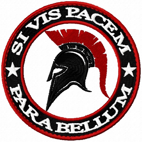 Patch Bordado Brevet SI VIS PACEM PARA BELLUM(fx) | Shopee Brasil