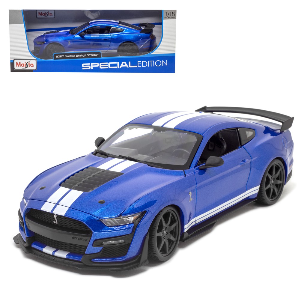 Miniatura em Metal Ford Mustang Shelby GT500 2020 1/18 Maisto | Shopee ...