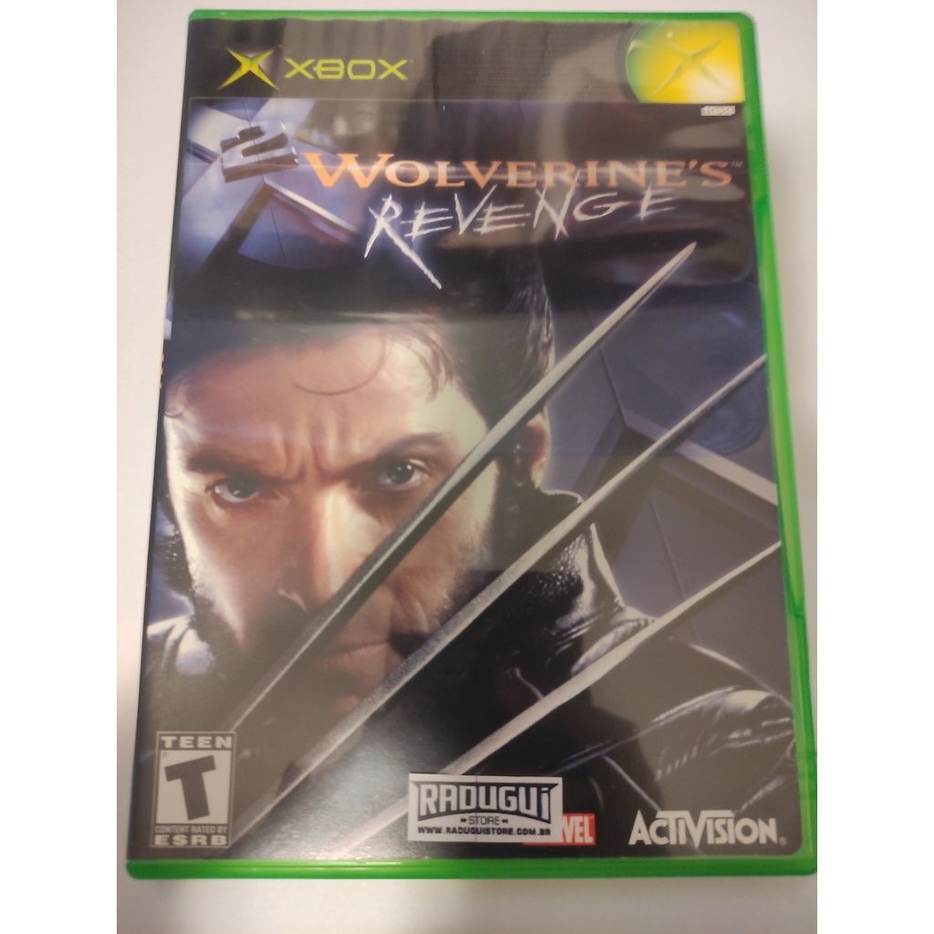 Jogo Wolverine Revenge X2 - Xbox Clássico (Midia Fisica) | Shopee Brasil