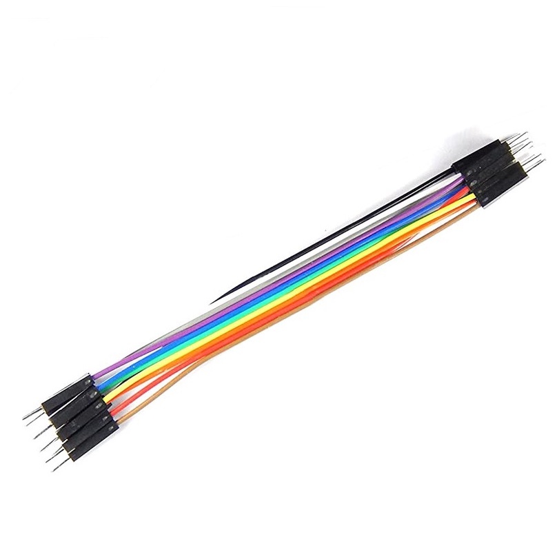 Jumpers Dupont 10 unidades 10cm ou 20cm para Protoboard Arduino ...