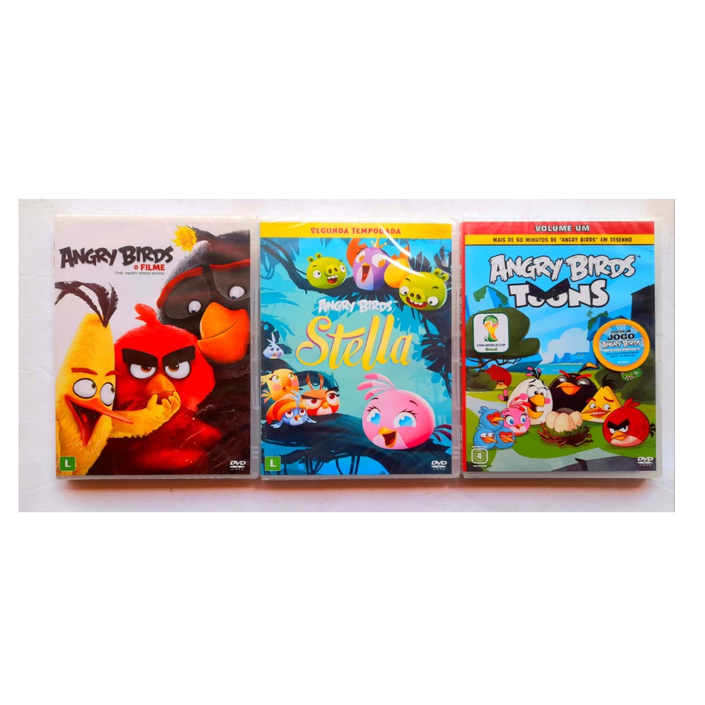 Dvd Angry Birds | Shopee Brasil