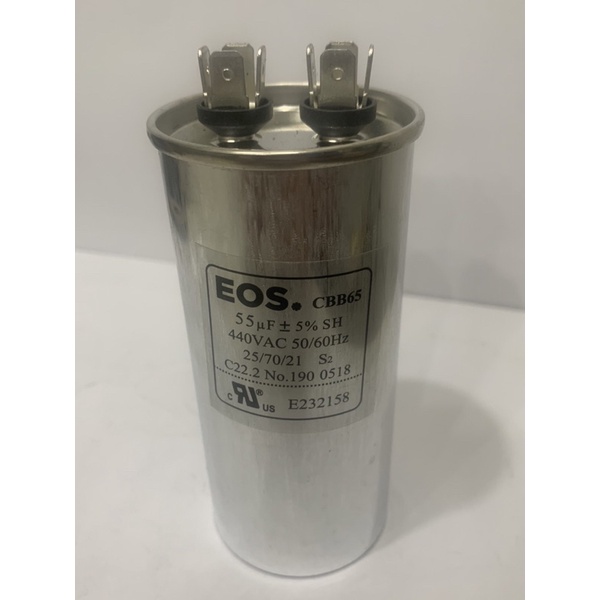 Capacitor 55uf x 440v | Shopee Brasil