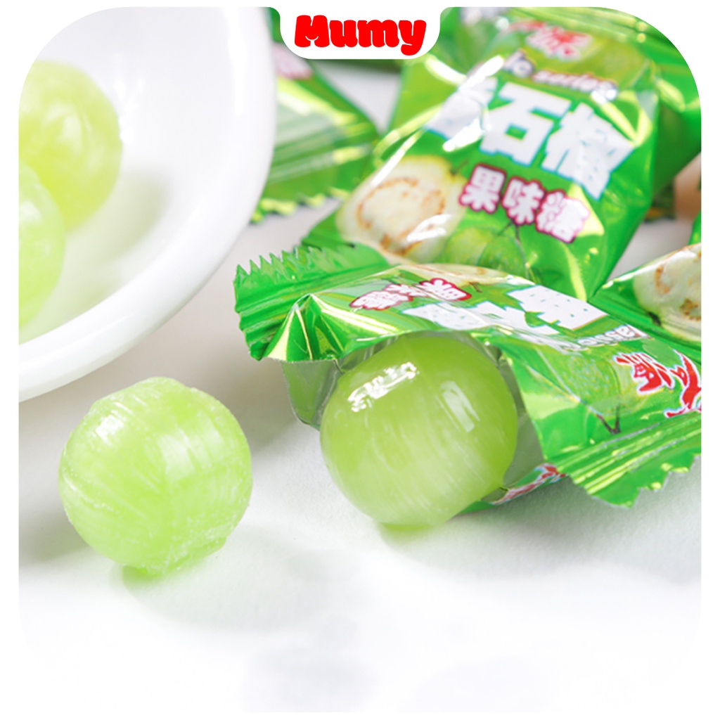 10 Balas sabor goiaba verde chinesa - tradicional e natural - bala ...