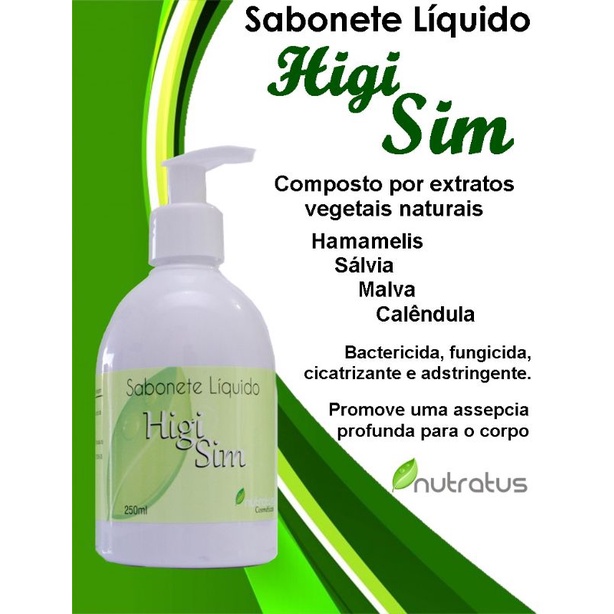 sabonete HIGI SIM 250ML | Shopee Brasil