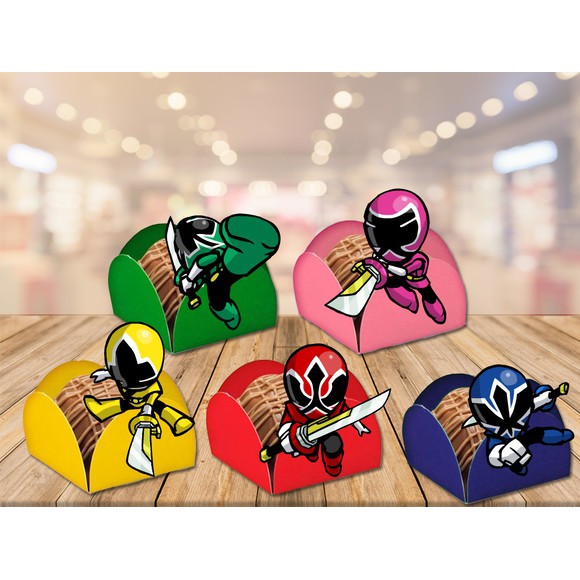 Forminhas para Doces Power Rangers Ninja | Shopee Brasil