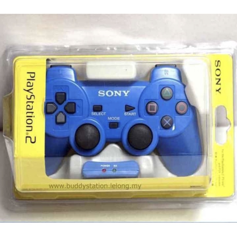 Sony PS2 PS 2 PC Laptop Sem Fio Ori Controlador Gamepad Stick Joystick ...