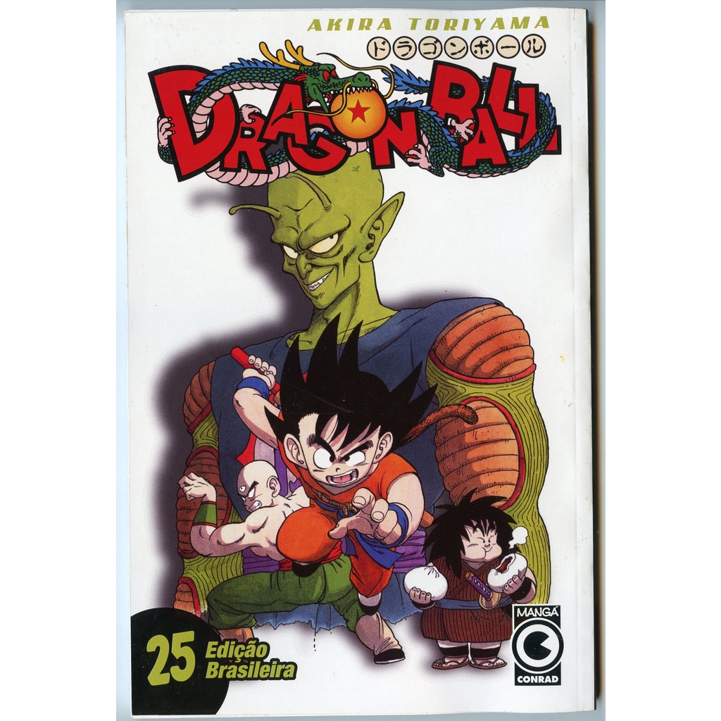 Mangá Dragon Ball 25 primeira edição | Shopee Brasil