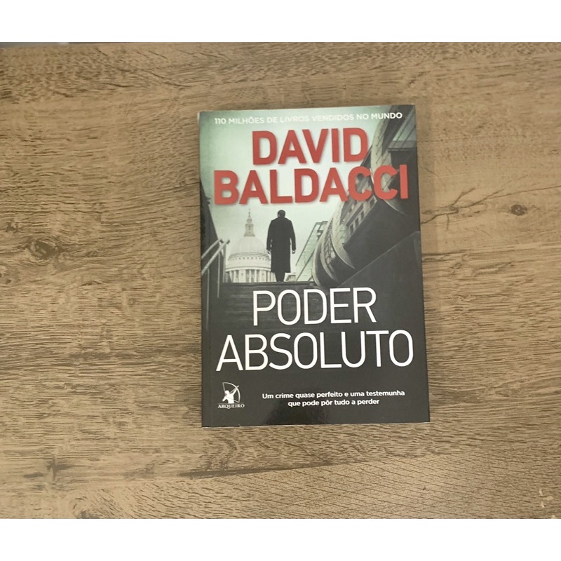 Livro: Poder absoluto - David Baldacci | Shopee Brasil