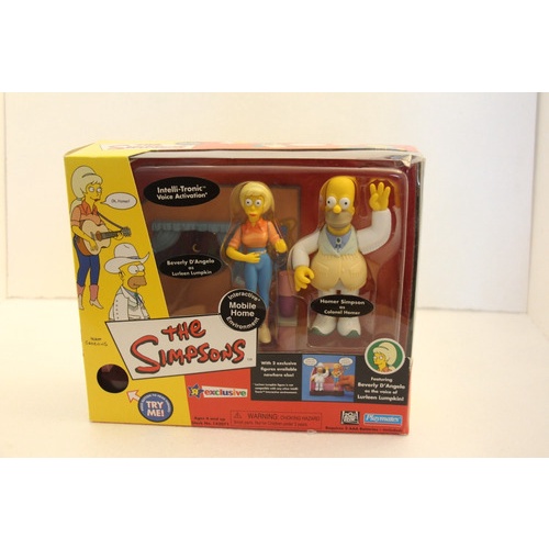 Os Simpsons Box Colonel Homer Beverly D Angelo Lurleen L | Shopee Brasil