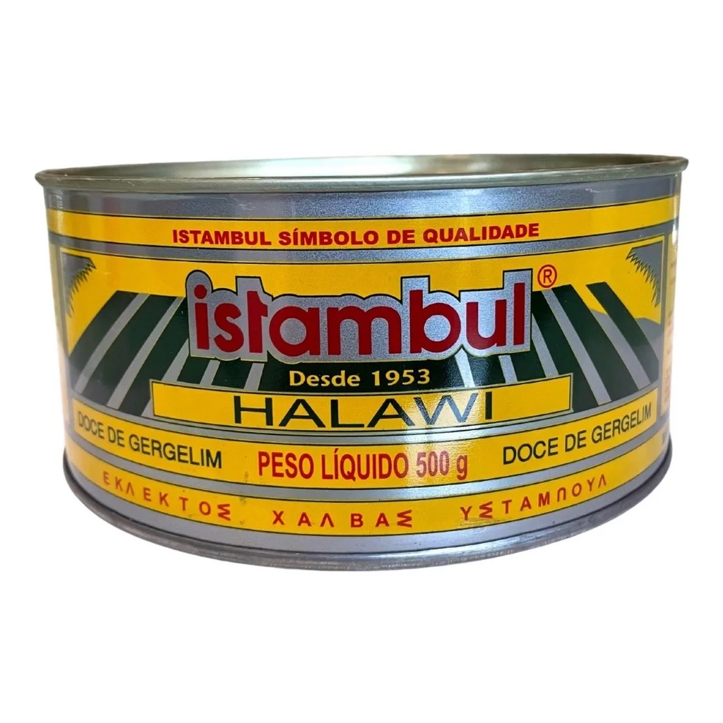 Doce De Gergelim Halawi Tradicional Istambul 500g Original | Shopee Brasil