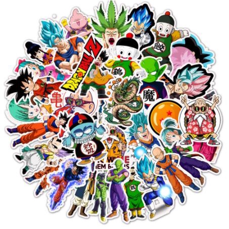 adesivos anime Dragon Ball Z - sticker DBZ | Shopee Brasil