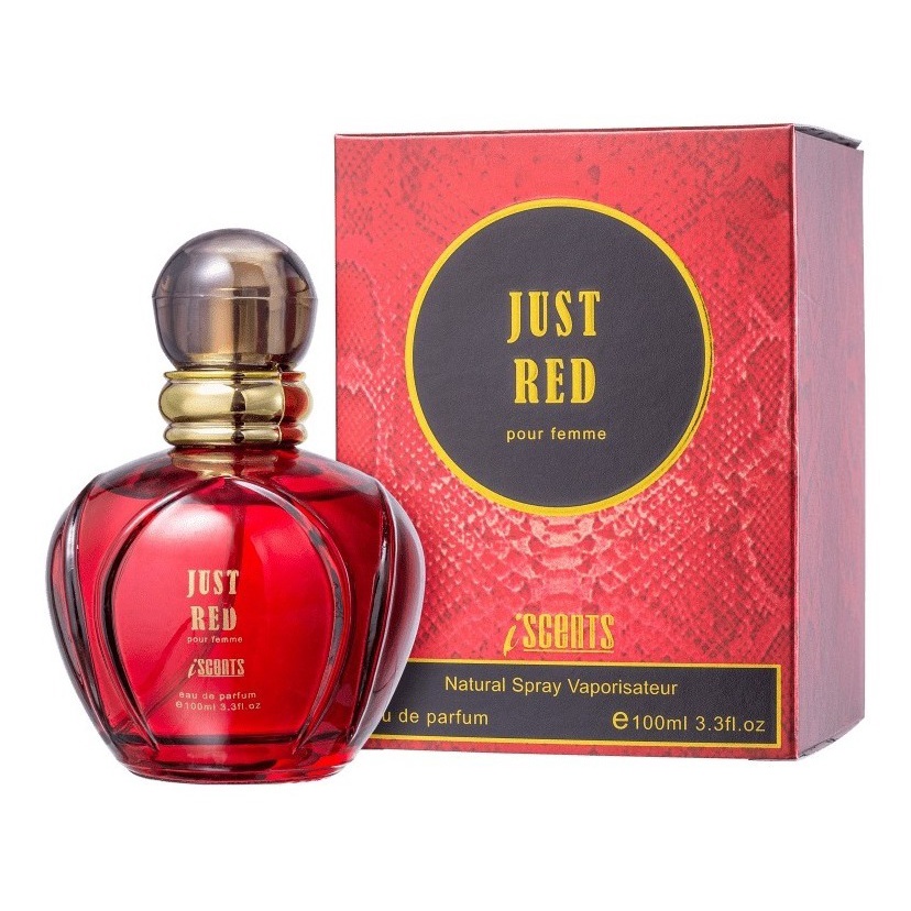 perfume Just Red I-scents 100ml | Shopee Brasil
