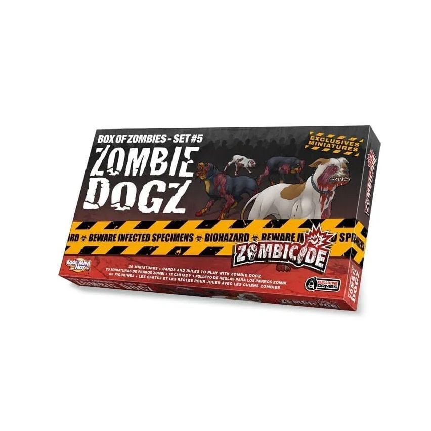 Zombicide Box of Zombies Set #5: Zombie Dogz | Shopee Brasil