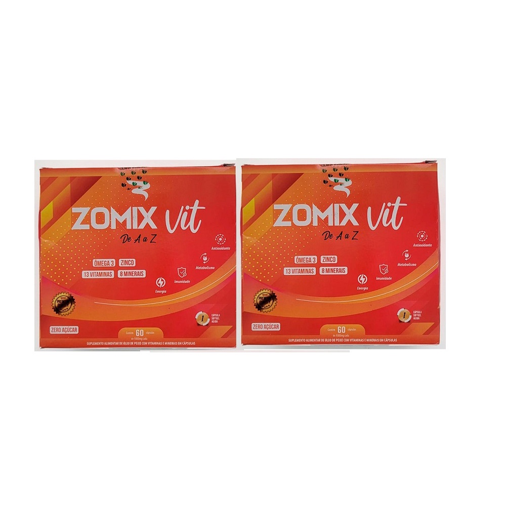 Kit cpm 2 Suplemento Alimentar De Óleo De Peixe Com Vitaminas e ...