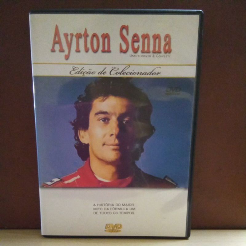 Ayrton Senna edição de colecionador original DVD | Shopee Brasil